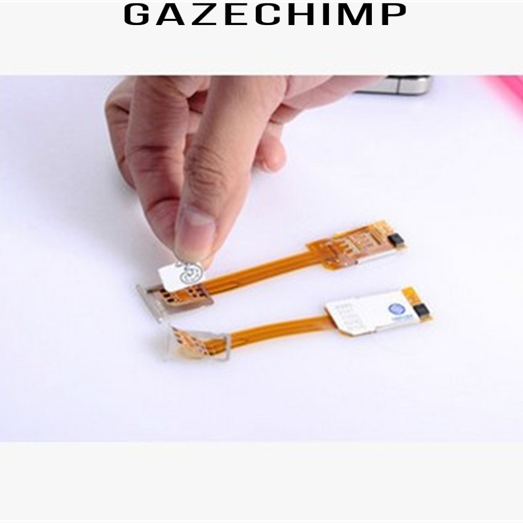 อะแดปเตอร์ซิมการ์ด Dual Sim Card Single Standby Can Switch 6 ชิ้น ...