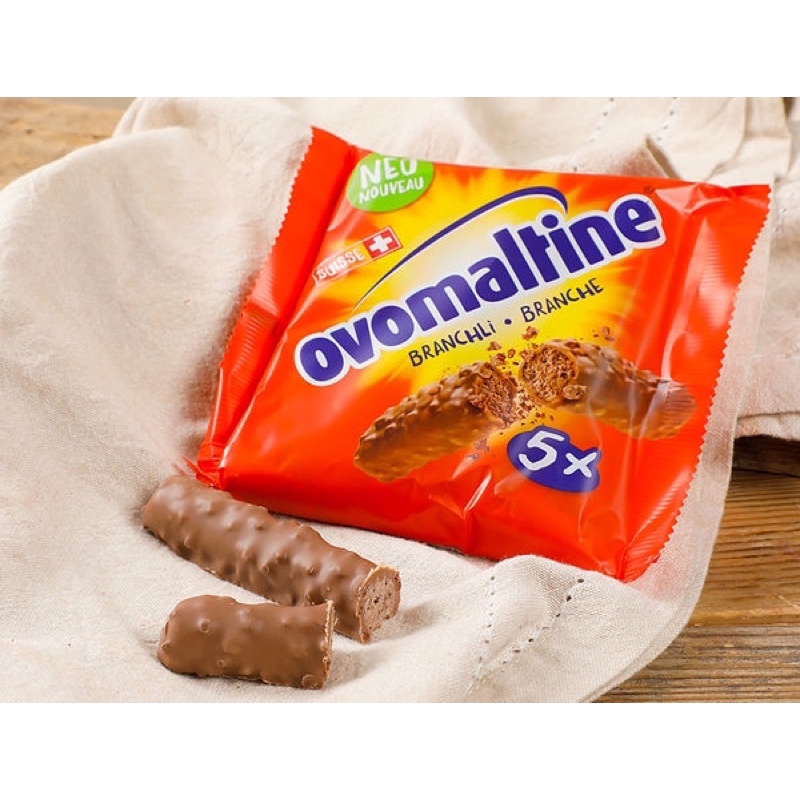 Ovomaltine Curnchy EXTRA 200g โอวัลตินครั้นชี่บาร์ ขนาดใหญ่(ห่อฉนวนกัน ...
