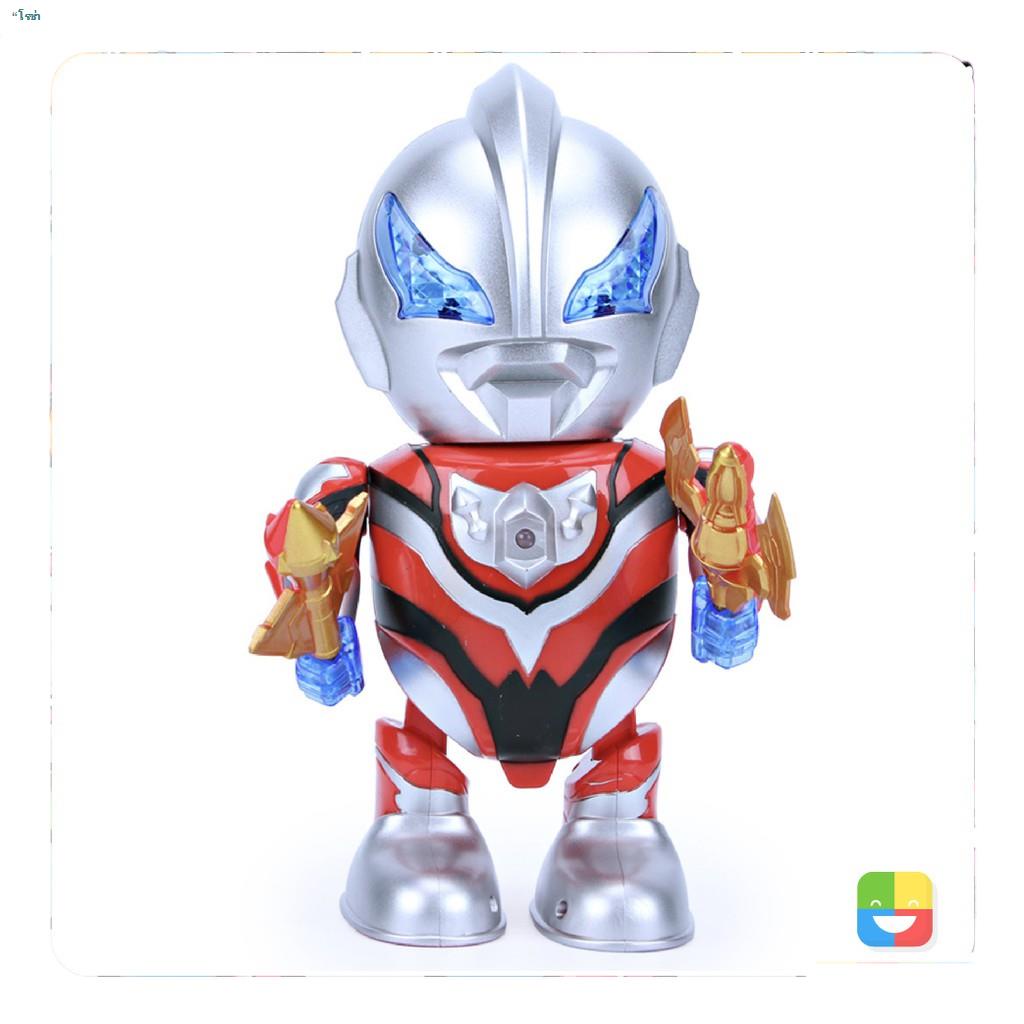 จัดส่งทันทีตุ๊กตาหุ่นยนต์เต้นได้ใสถ่าน Dance Hero อุลตร้าเเมน ultranman ...