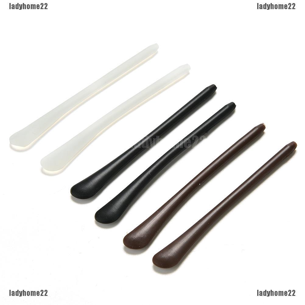 ☺☺Eyeglasses Silicone Rubber Temple End Tips Ear Sock Pieces Ear Tubes ...
