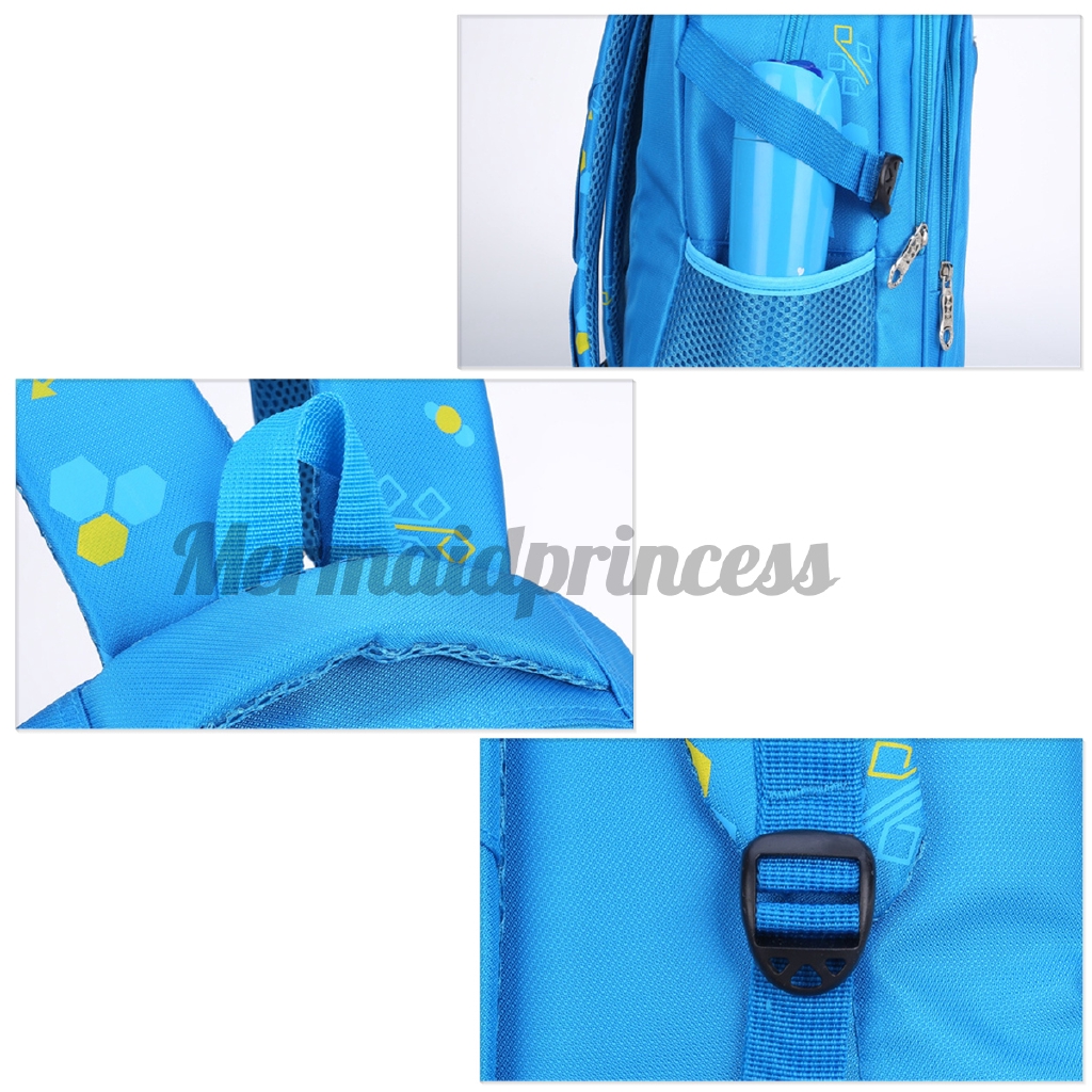 Nylon Kids Backpack Large capacity Children Boys Girls Middle Primary ...