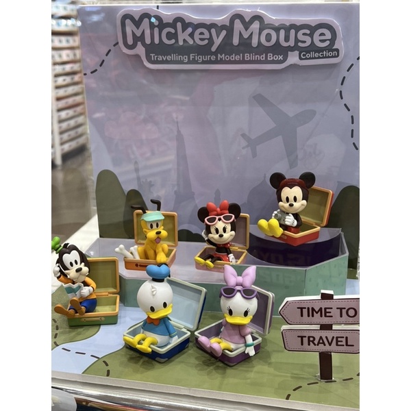 [เลือกแบบได้] MINISO กล่องสุ่มโมเดล Mickey Mouse Collection Tracelling ...