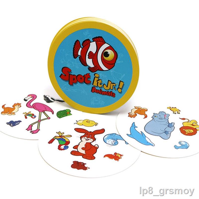 ♂( Ready Stock ) Spot It การ์ดเกม - Dobble - lp8_grsmoy - ThaiPick