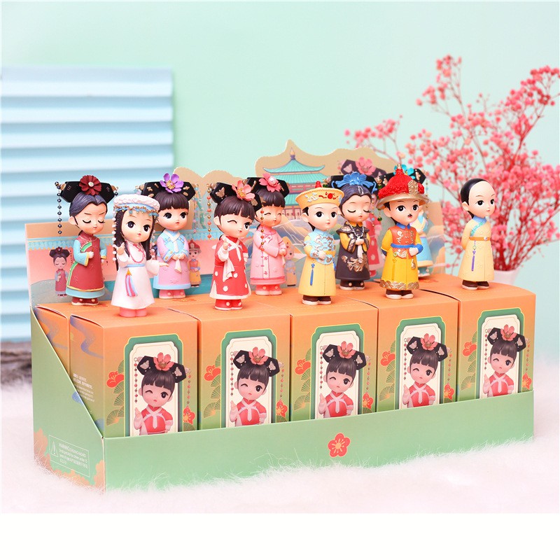 Ancient Chinese Royal Style Blind Box Figure Toys for Children Girl ...