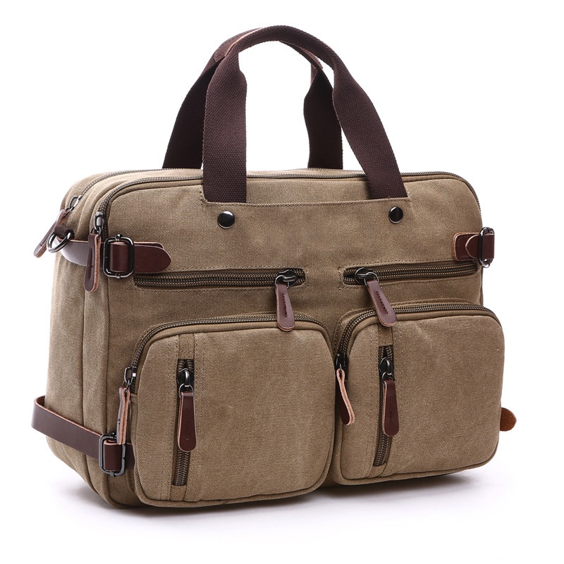 BCanvas men's handbag messenger single shoulder backpack ...