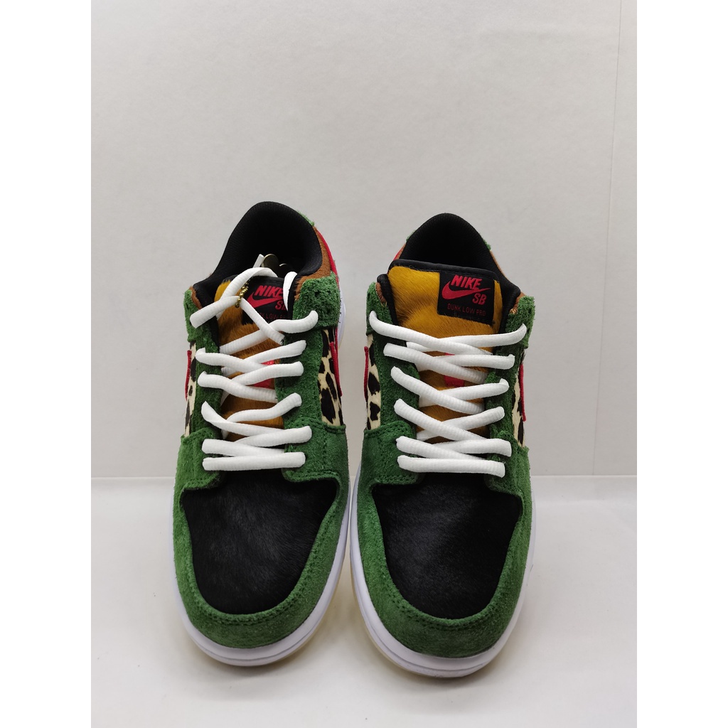 Nike SB Dunk Leopard Print รองเท้าสเก็ตสำหรับเล่นกีฬาที่สวมใส่สบาย ...