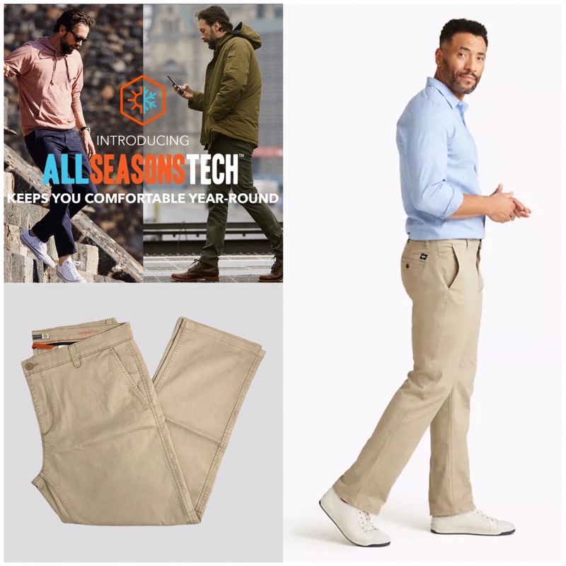 dockers รุ่น All Season Tech กางเกงขายาวผู้ชาย ทรงกระบอก ของใหม่แท้ ...