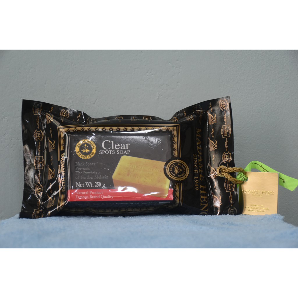 สบู่Clear SPOTS SOAP 250กรัม สบู่เคลียร์สปอต ขนาด 250 g. 1 ก้อน สูตรต้น ...