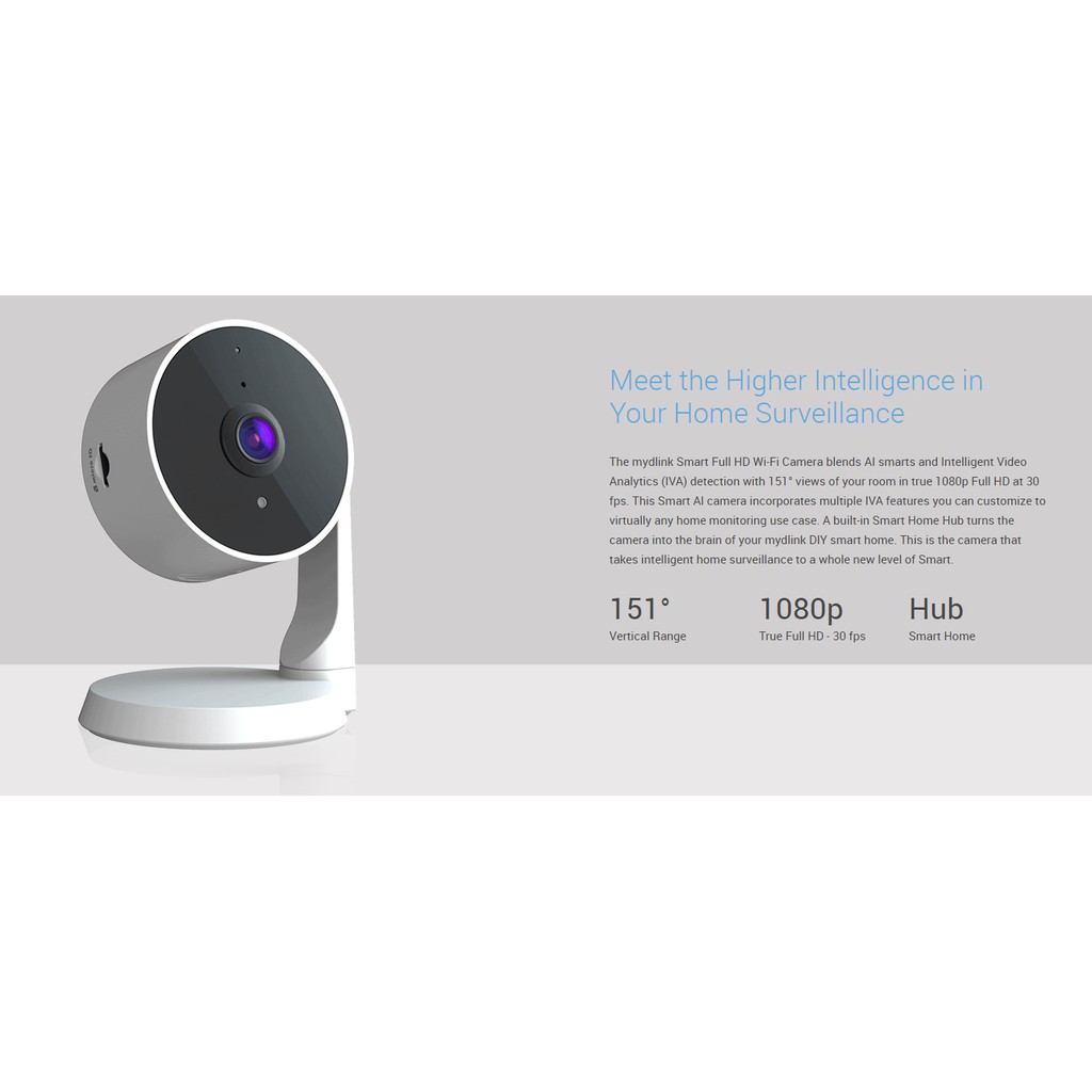 Dlink mydlink Smart Full HD Wi-Fi Camera DCS-8330LH - proof_shop - ThaiPick