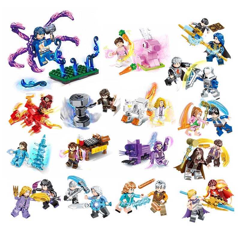 Douluo Dalu เข้ากันได้กับ Lego Phantom Ninja building blocks boy Tang ...