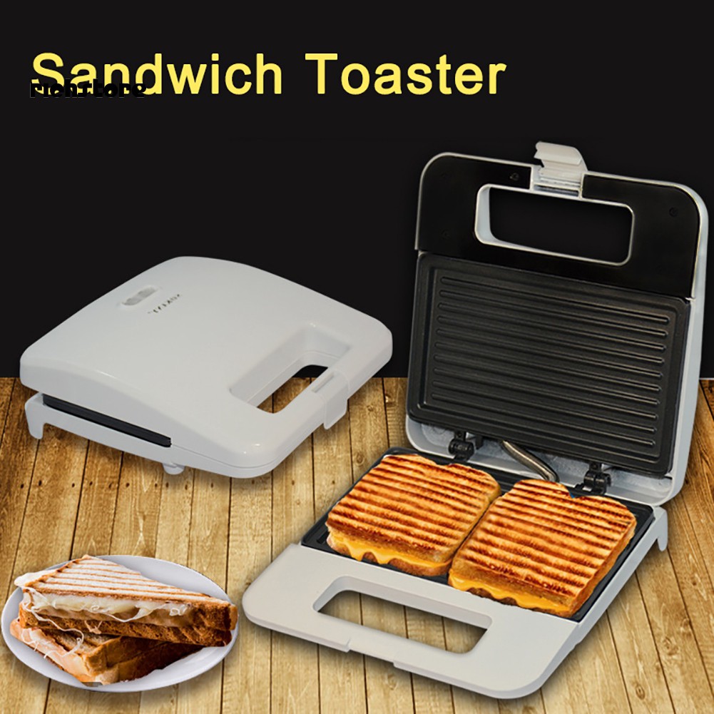 RICH_Electric Sandwich Maker Grilling Plate Toaster Kitchen Breakfast ...