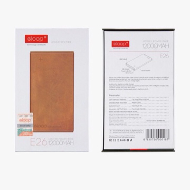 Eloop รุ่นE26 ความจุ12000mAh.แท้100 - zxh1989 - ThaiPick