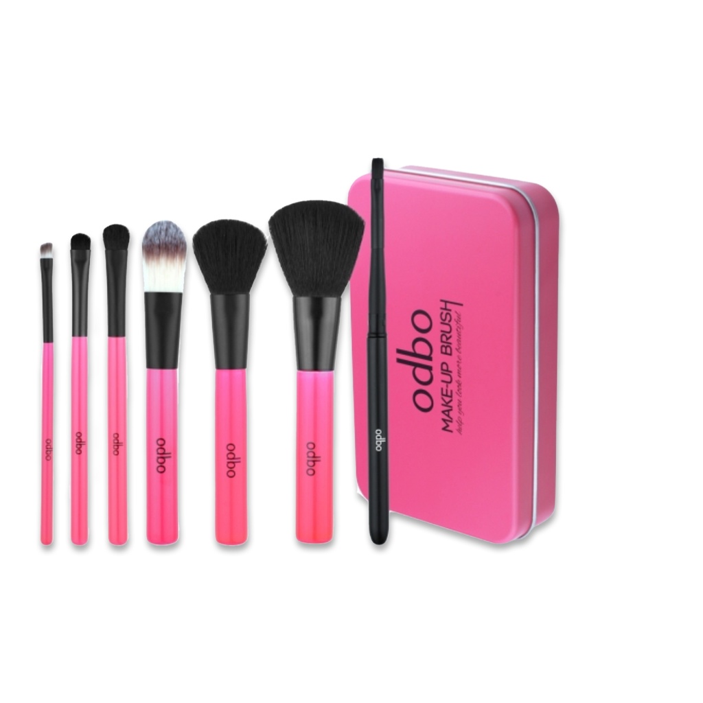 ODBO MAKE UP BRUSH KIT 7 PCS. (OD809) โอดีบีโอ ชุด แปรง เซต แปรง ...