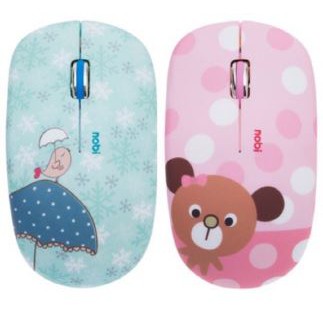 เมาส์ไร้สาย Wireless Optical Mouse NOBI (NM-53) | Shopee Thailand
