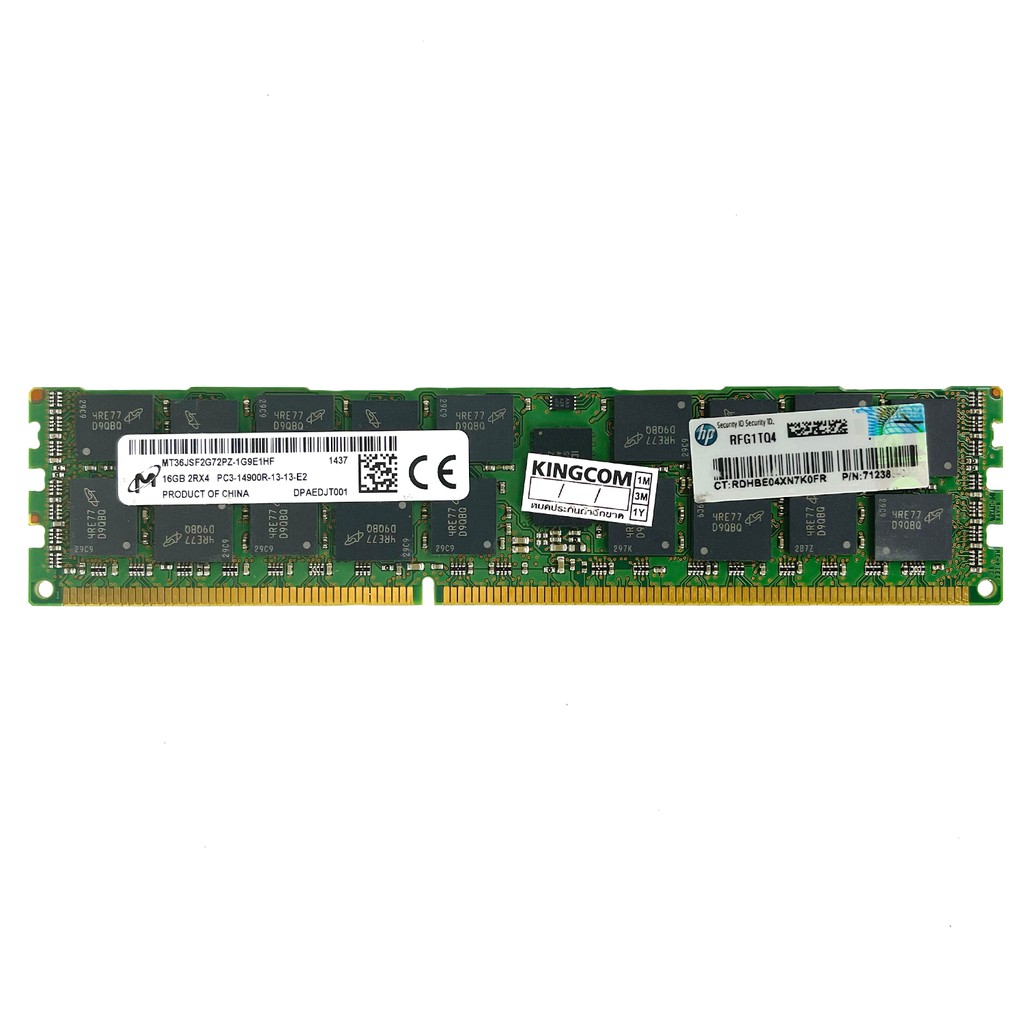 ECC RAM Server 32gb 16gb 8gb DDR3 1333 1600 1866 ECC Register อ่าน ...