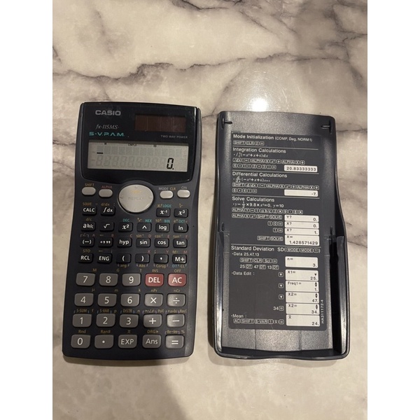 เครื่องคิดเลข Casio รุ่น fx-115MS ของแท้ 100% มือสอง สภาพนางฟ้า ...
