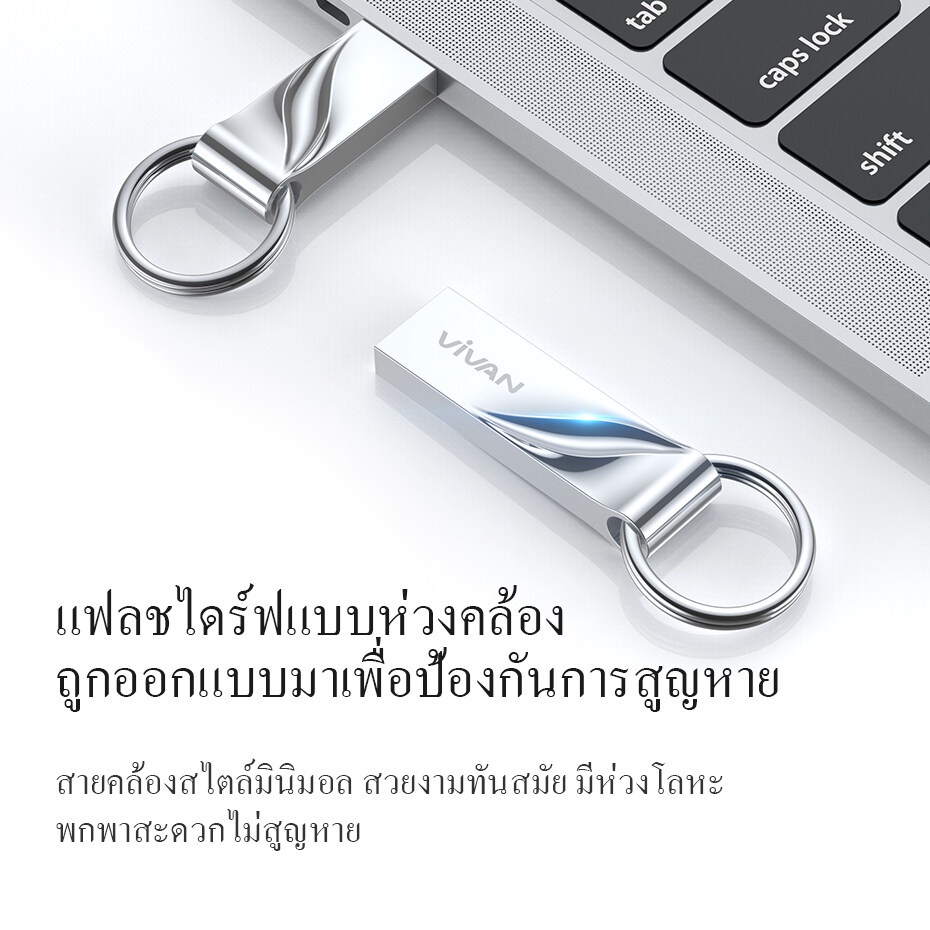 พร้อมส่ง แฟลชไดร์ฟ VIVAN รุ่น VF316 VF332 (16G32G) USB flash disk วัสดุ ...