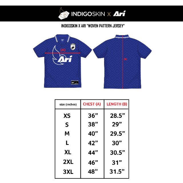 Indigoskin x Ari ไซส์ M - kittithatt - ThaiPick