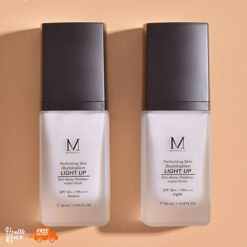 (ของแท้พร้อมส่ง) MERREZCA Perfecting skin illumination light up SPF ...