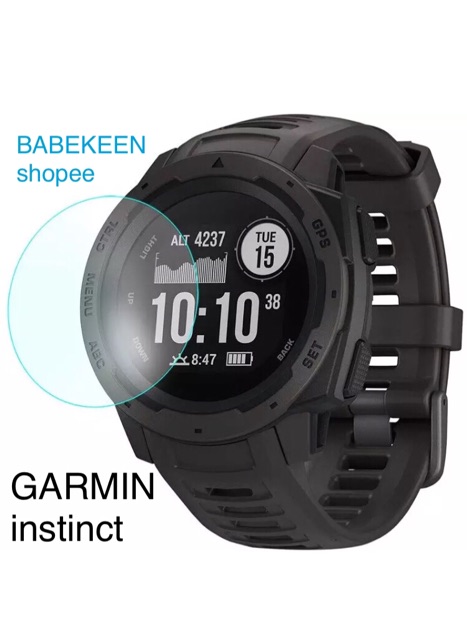 * ชุดสุดคุ้ม GARMIN INSTINCT * กระจกนิรภัยกันหน้าปัด GARMIN INSTINCT ...