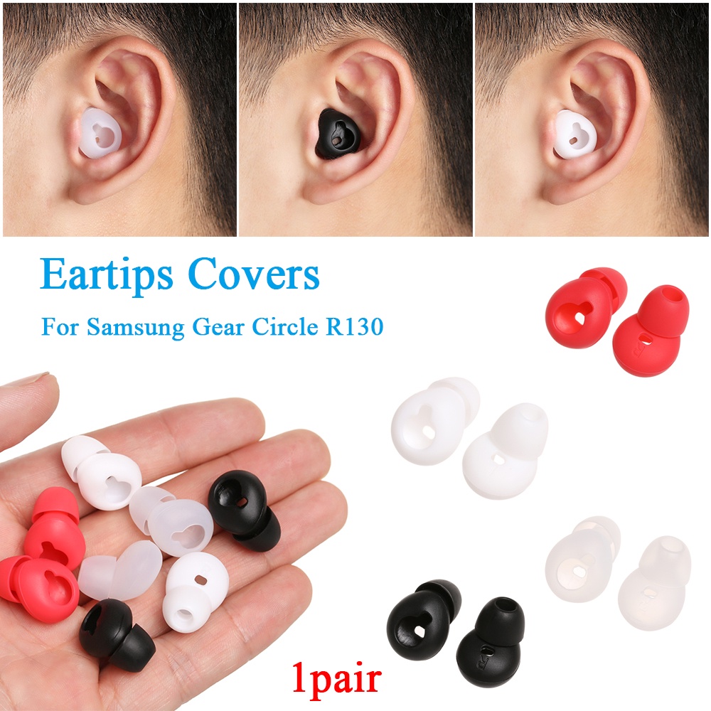 1 Pair In Ear Silicone Earphones Ear Pads Eartips Covers Headphones ...