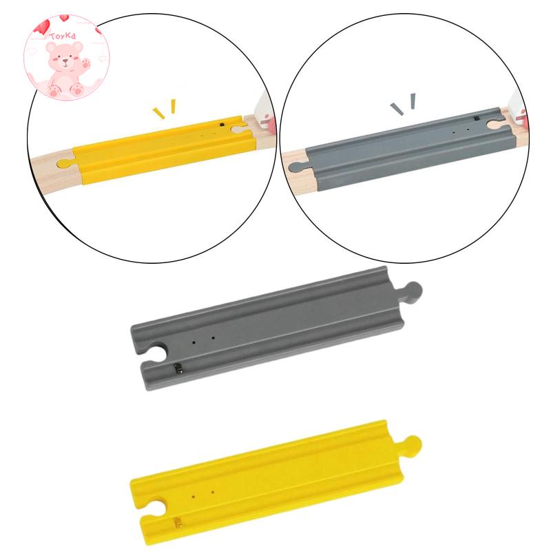 2 Pack Vocal Track Touch Button Compatible Wooden Train Tracks All ...