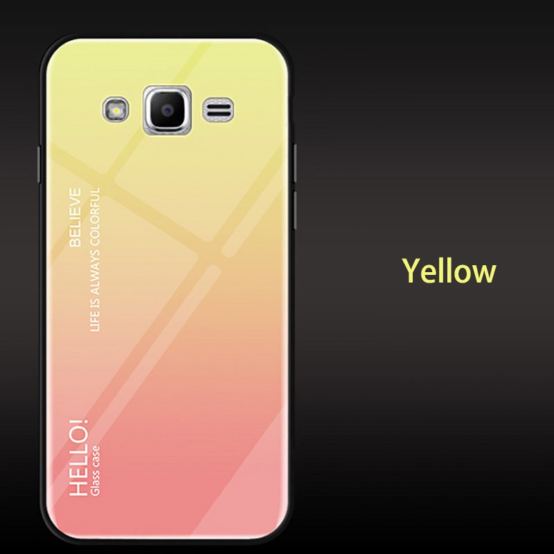 Samsung Galaxy J7 Core J7 Nxt J7 2015 J700F Case Gradient Tempered ...