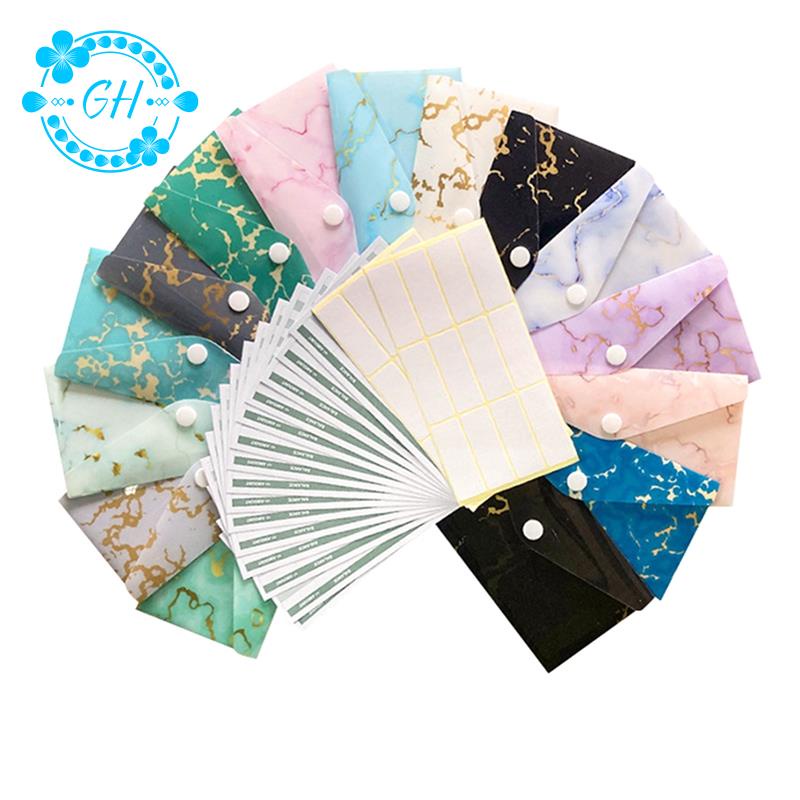 100Pcs Badge Holders Clear Plastic Coin Wallets Storage Envelopes Bag 5 ...