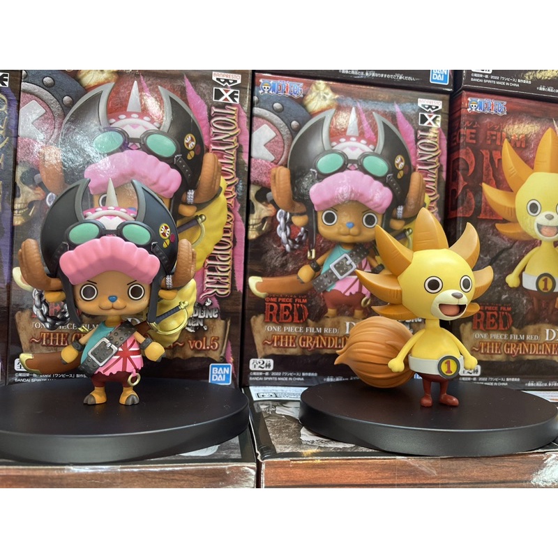 ONE PIECE FILM RED THE GRANDLINE MEN Vol.5 A CHOPPER B SUNNY มือ 1 jp แมวทอง ของแท้ ...