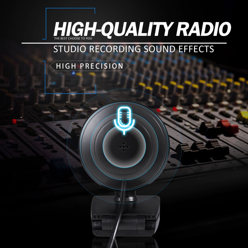 B4K Beauty Auto Focus Camera With Mic 2K HD Touch USB Live 1080P Webcam ...