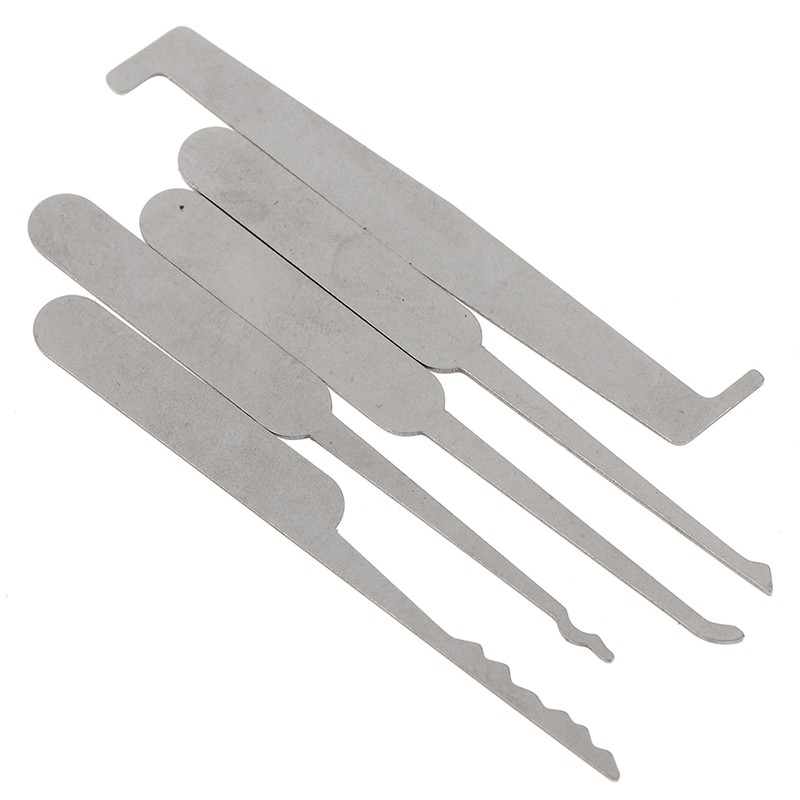 {sellbesteveryday}5pcs New Lock Set Clear Practice Opener Kit Locksmith ...