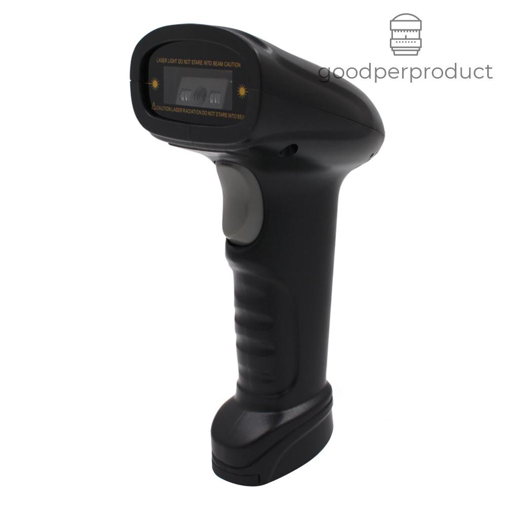 Good&P Aibecy Handheld 2.4G Wireless USB Wired 1D Barcode Scanner CCD ...