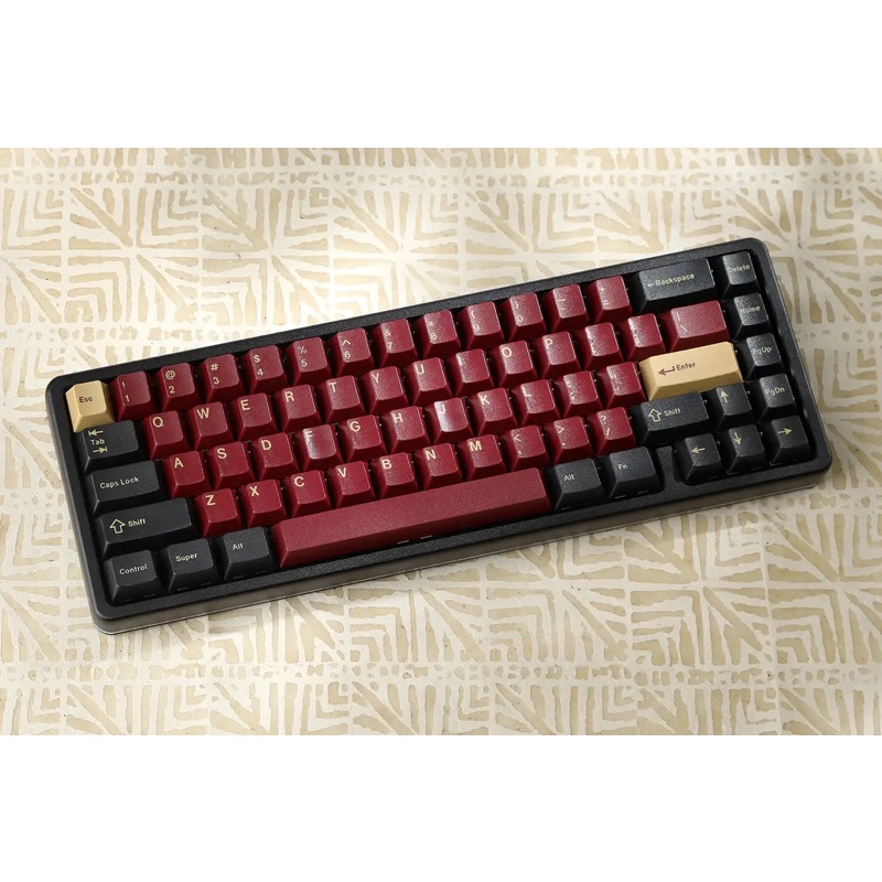 Drop GMK Red Samurai Custom Keycap Set | Shopee Thailand