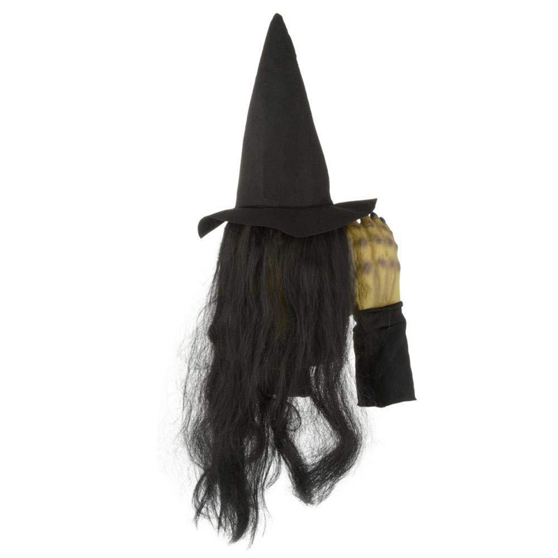 Fright At First Sight Tapping Scary Peeping Witch Halloween Horror ...