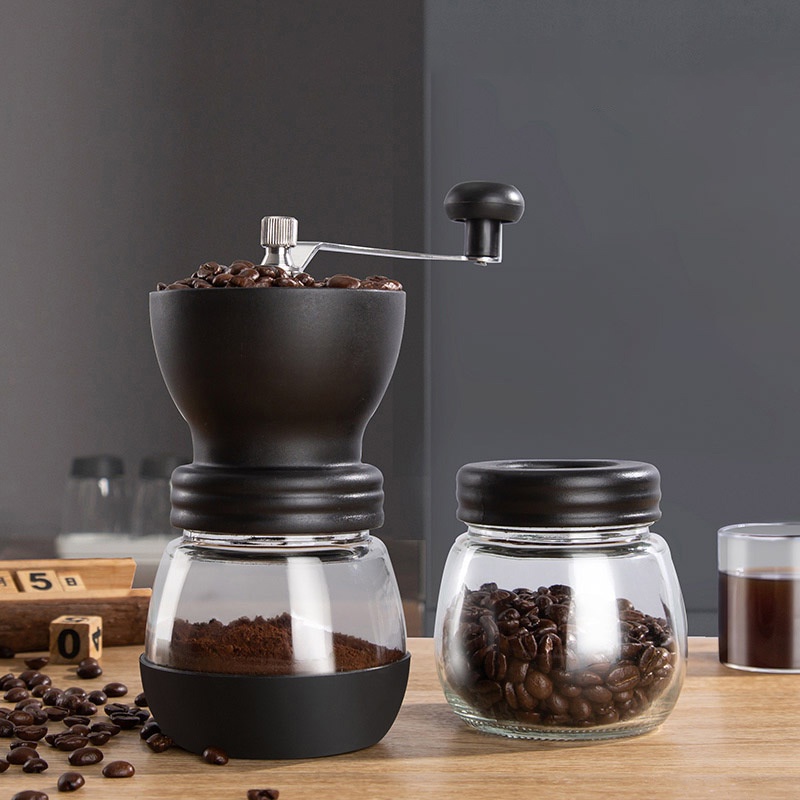 เครื่องบดกาแฟManual Grain Grinder Hand Crank Grain Mill Stainless Steel ...