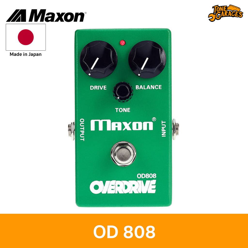Maxon OD 808 Overdrive เอฟเฟคโอเวอร์ไดรฟ Made in Japan | Shopee Thailand