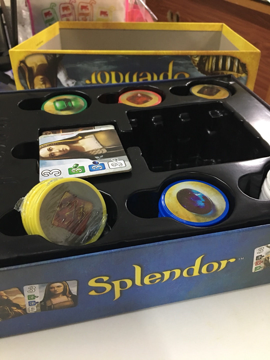 Splendor Board Game เกมค้าเพชร บอร์ดเกม ชิพพลาสติก | Shopee Thailand