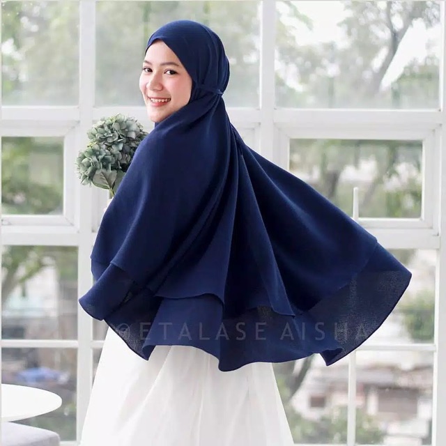 Khimar Kayla เชือกจัมโบ้ 2 ชั้นไม่มีสายคล้องคอสําหรับสัตว์เลี้ยง - ayla ...