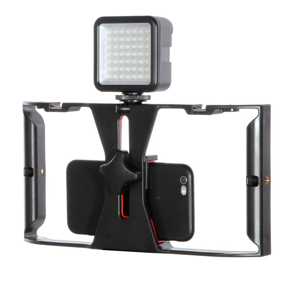 กรอบมือจับ สมาร์ทโฟน สำหรับถ่ายวิดีโอ Smartphone Vlogging Rig Case ...