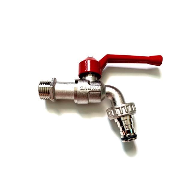 ก๊อกน้ํา sanwa 1/2 ก๊อกสนาม 4 หุน ก๊อกบอลสนาม ก๊อกบอลวาล์ว ซันวา | Shopee Thailand