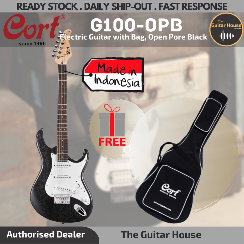 Cort G-100 Electric Guitar with Bag (G100) (G 100) | Shopee Thailand