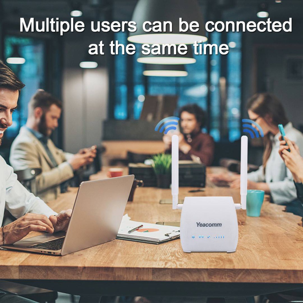 Yeacomm 4GLTE Wireless Router (YF-S11) เราเตอร์ใส่ซิม ใช้ได้ทุกซิมความ ...