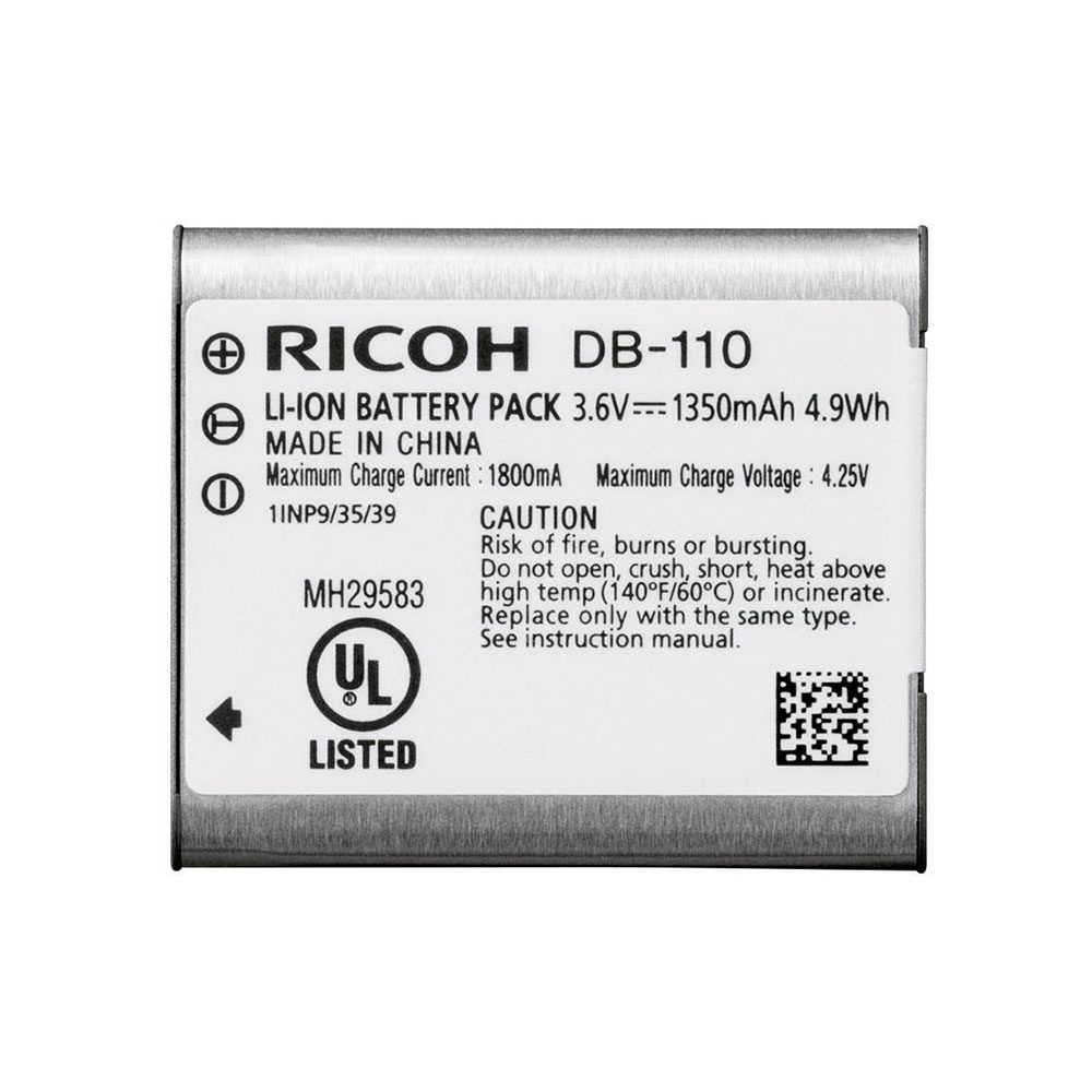 Ricoh DB-110 Battery for GR III - แบตเตอรี่กล้อง - bigcamera ...