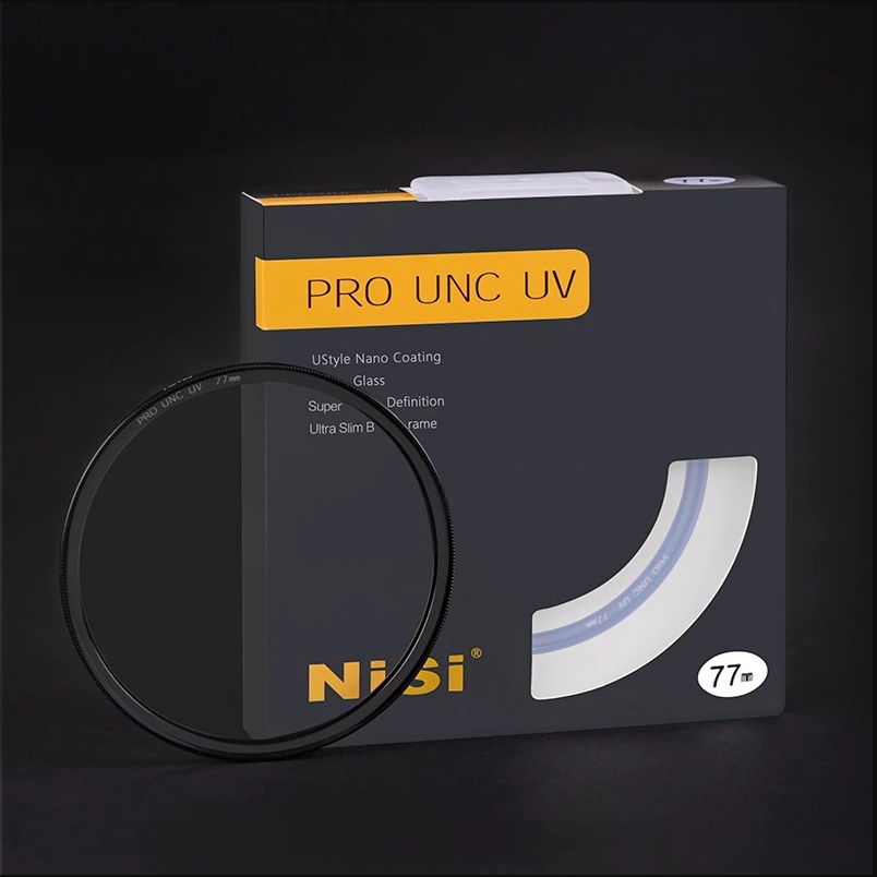 NISI Protector UNC UV Lens Filter Optical Glass H K9L 52 58 62 67 72 77 ...