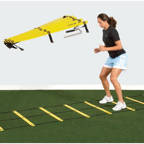 Speed Agility Ladder 5 เมตร 9 ชั้นหรือ Agility Ladder หรือ Speed Ladder ...