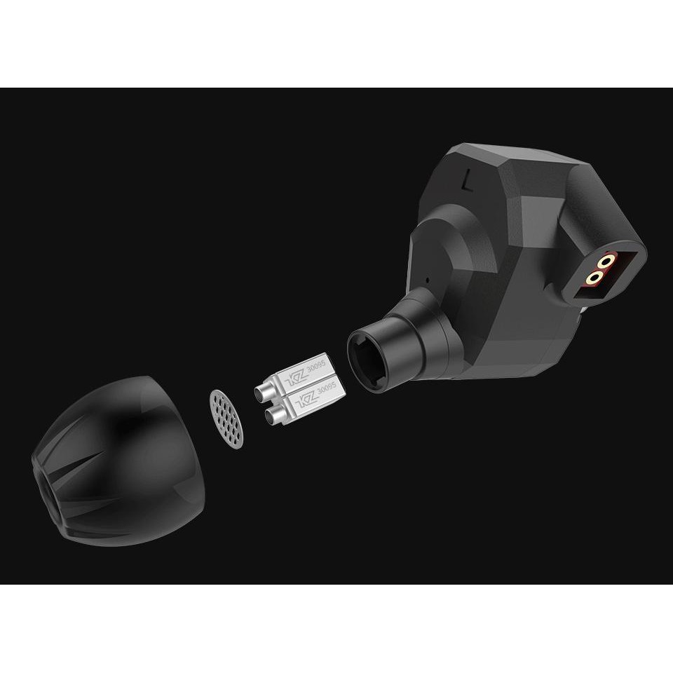 [ส่งจากไทย/ประกันศูนย์]KZ ZS6 Full Box Edition หูฟัง Hybrid 4 ไดร์เวอร์ ...