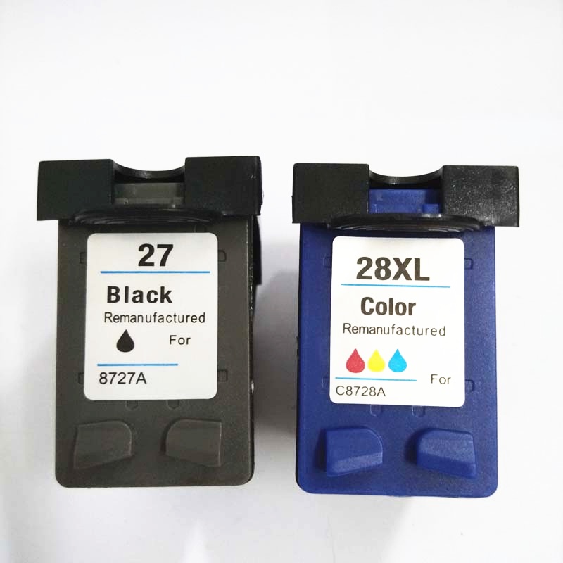 einkshop 27XL 28XL Ink Cartridge for HP cartridge hp 27 28 Deskjet 3320 ...