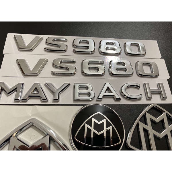 โลโก้ โลโก้รถ Car logo Mercedes-Benz V250 V260 แก้ไข Maybach VS680 VS980 รถมาตรฐาน Mercedes-Benz ...