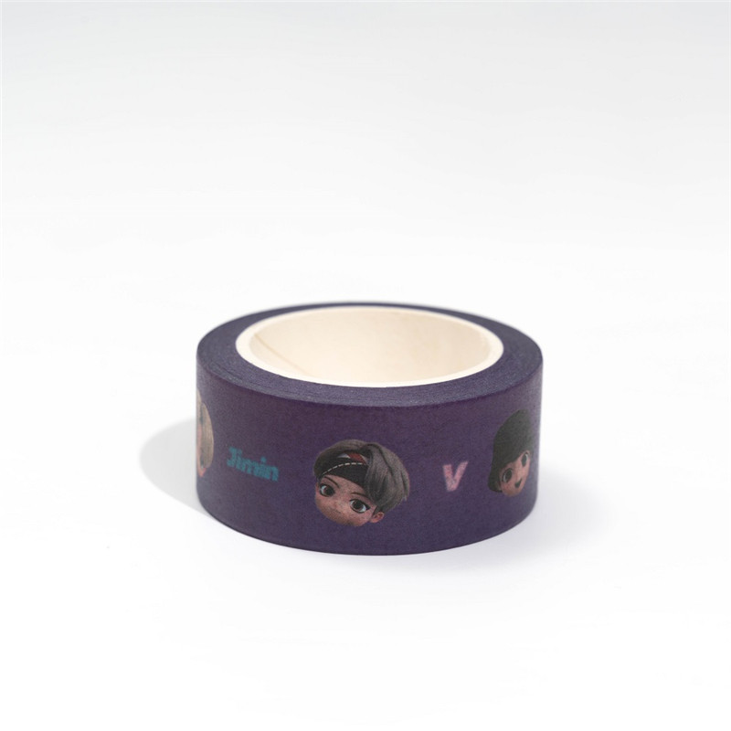 KPOP BTS BT21 Masking Washi Tape DIY Adhesive Tapes Stickers qlBg ...