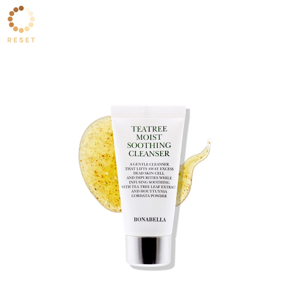 Bonabella Teatree Moist Soothing Cleanser(30ml) | Shopee Thailand